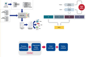 Understanding of data capturing in standardized CDISC - SDTM format